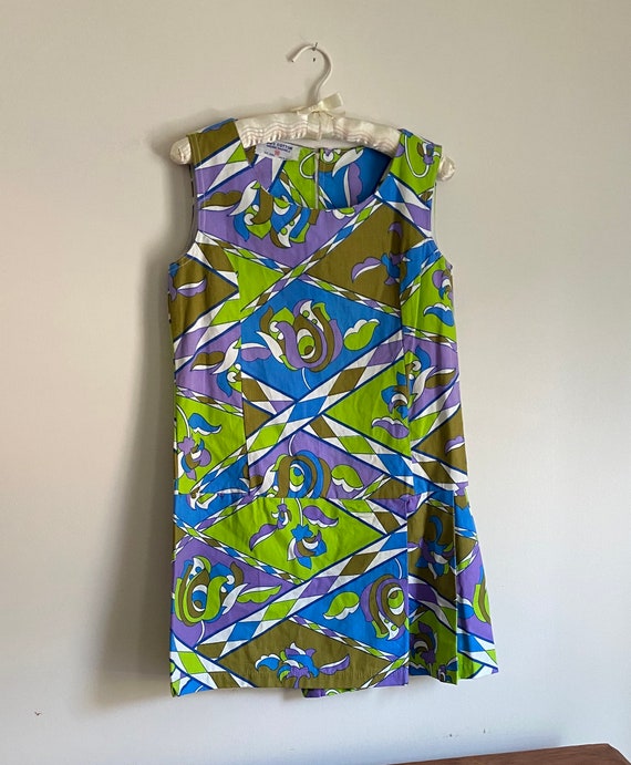 Vintage 1960s Pucci Print Romperskort Romper Scooter Dress - Etsy