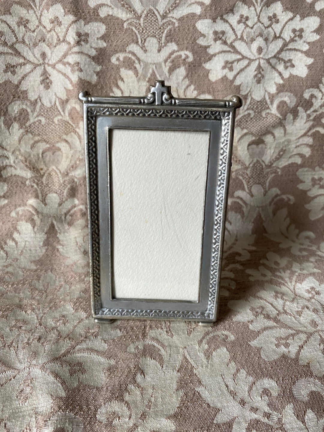 Antique 1930s Religious Tin Photo Frame With Provenance - Etsy