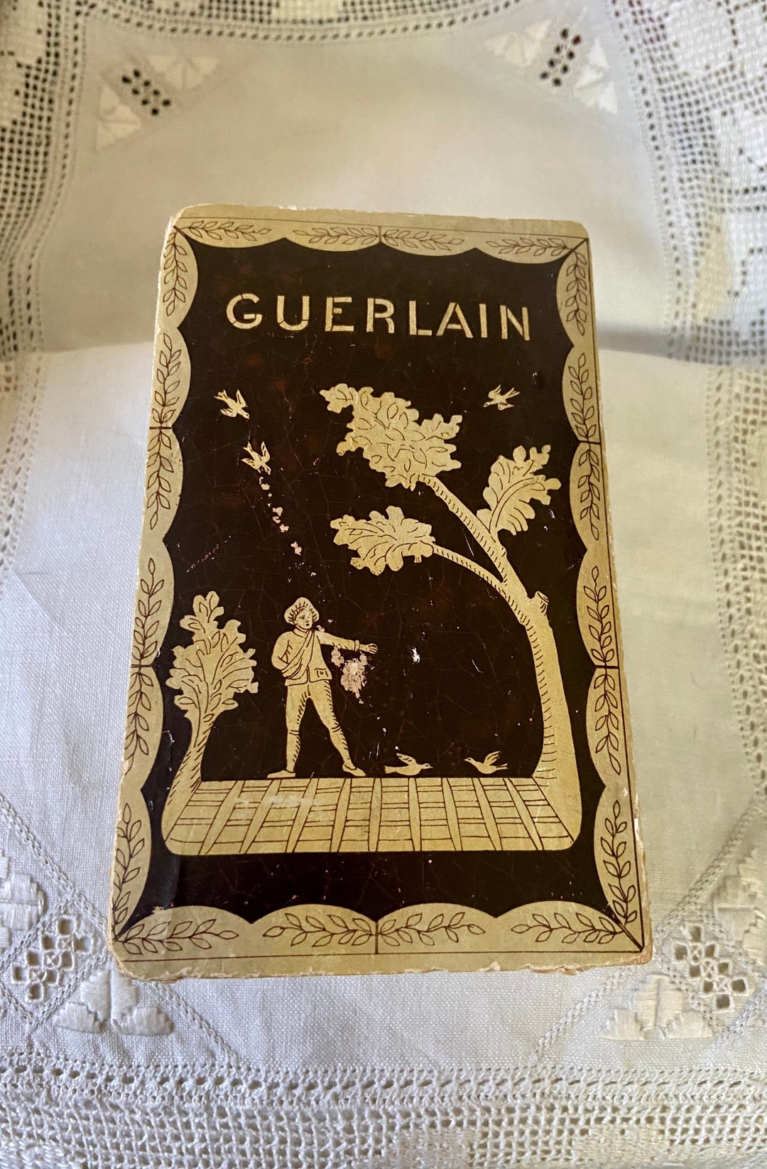Vintage Guerlain Perfume Box,art Deco Graphics, Art Deco Packaging ...