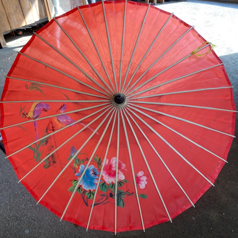 Hand Painted Parasol - Etsy