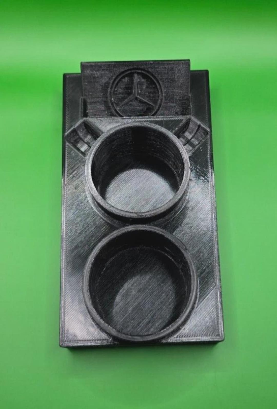 Mercedes Benz W123 W124 R107 CUP HOLDER PHONE and Coin Slot Emblem Logo ...
