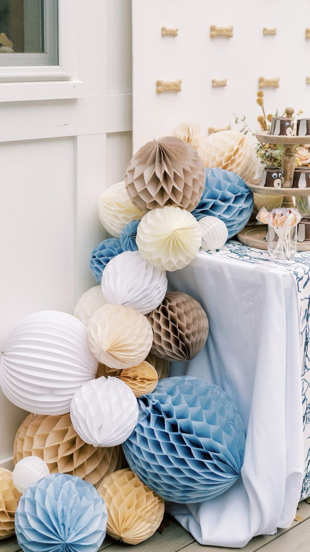 Honeycomb Ball Set: Handmade Tissue Paper Party Decorations - Etsy
