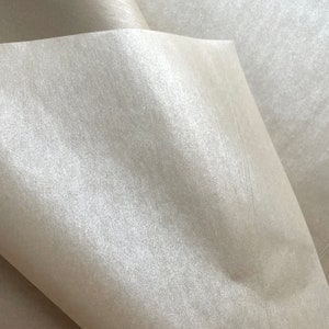 Pearlescence Champagne Tissue Paper Sheets 10 Sheets Metallic Gift Wrap ...