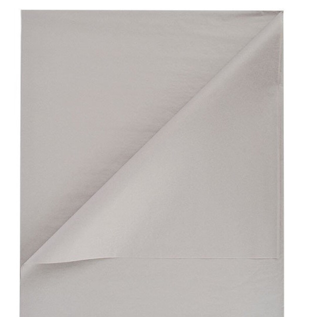 Light Grey Tissue Paper 10 Sheets | Gray Gift Wrapping Paper | Luxury ...