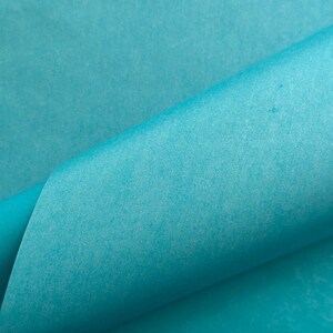 Sparkling Turquoise Tissue Paper Sheets 20x30”/ 50x76cm Shimmery Gift ...
