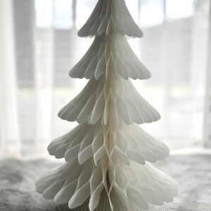 Extra-large Paper Honeycomb Christmas Tree – Vintage Style, Reusable ...