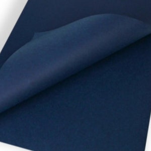 Navy Blue Tissue Paper Sheets 20/ 50/100 High Quality 20x 30” Midnight ...