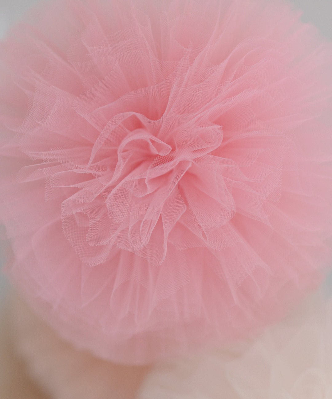 Soft Pink Tulle Pom Pom Party Decorations Tutu Party Decor Various ...