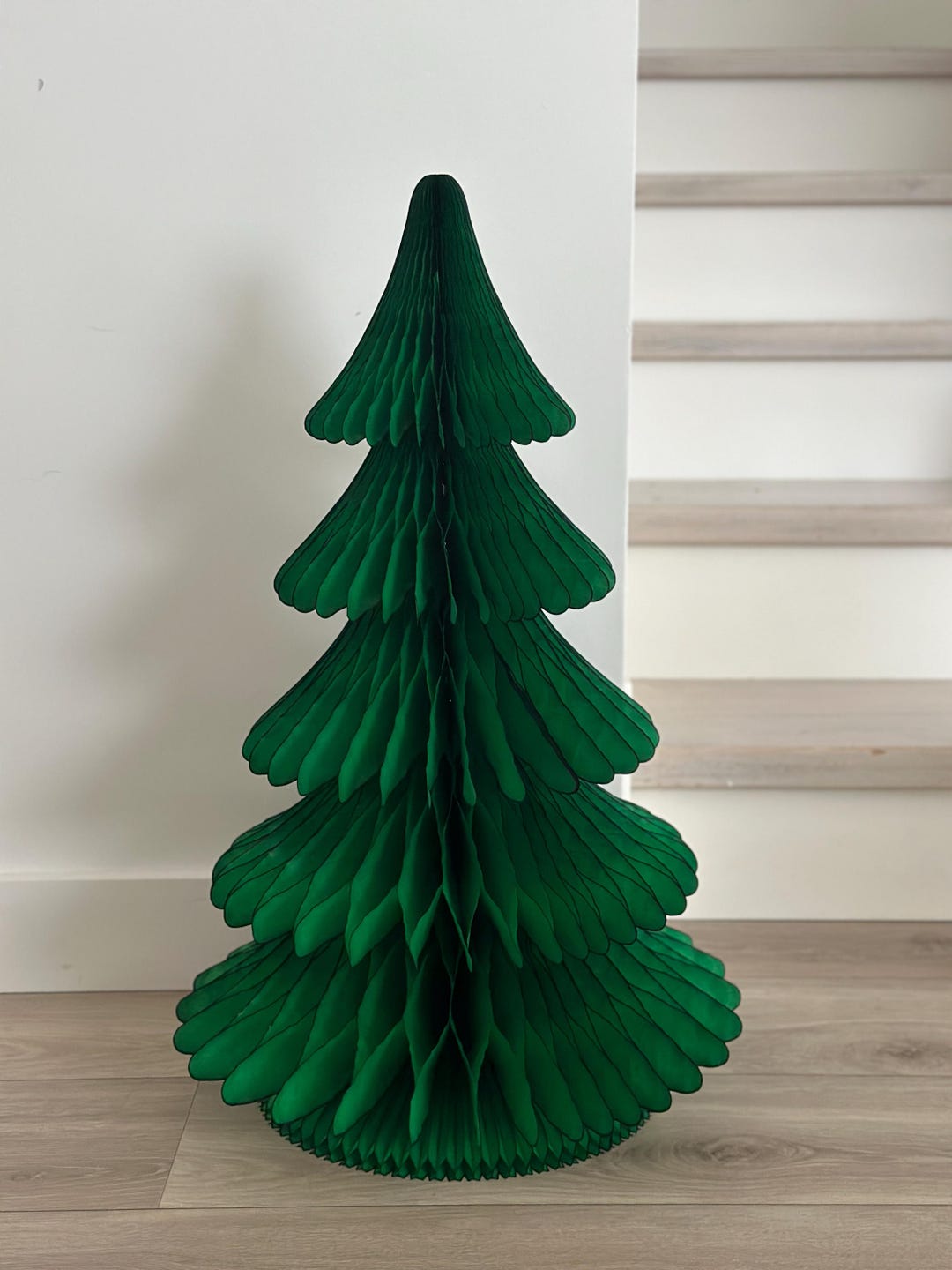 Extra Large Paper Honeycomb Christmas Tree: 25.5” Holiday Decor - Etsy UK