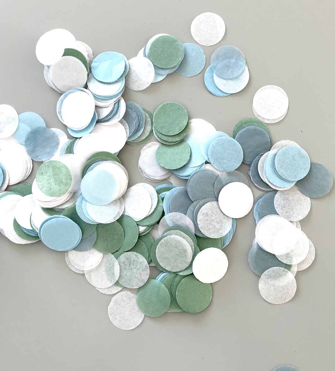 Eco-friendly Wedding Confetti - Biodegradable Tissue Paper Circles in ...