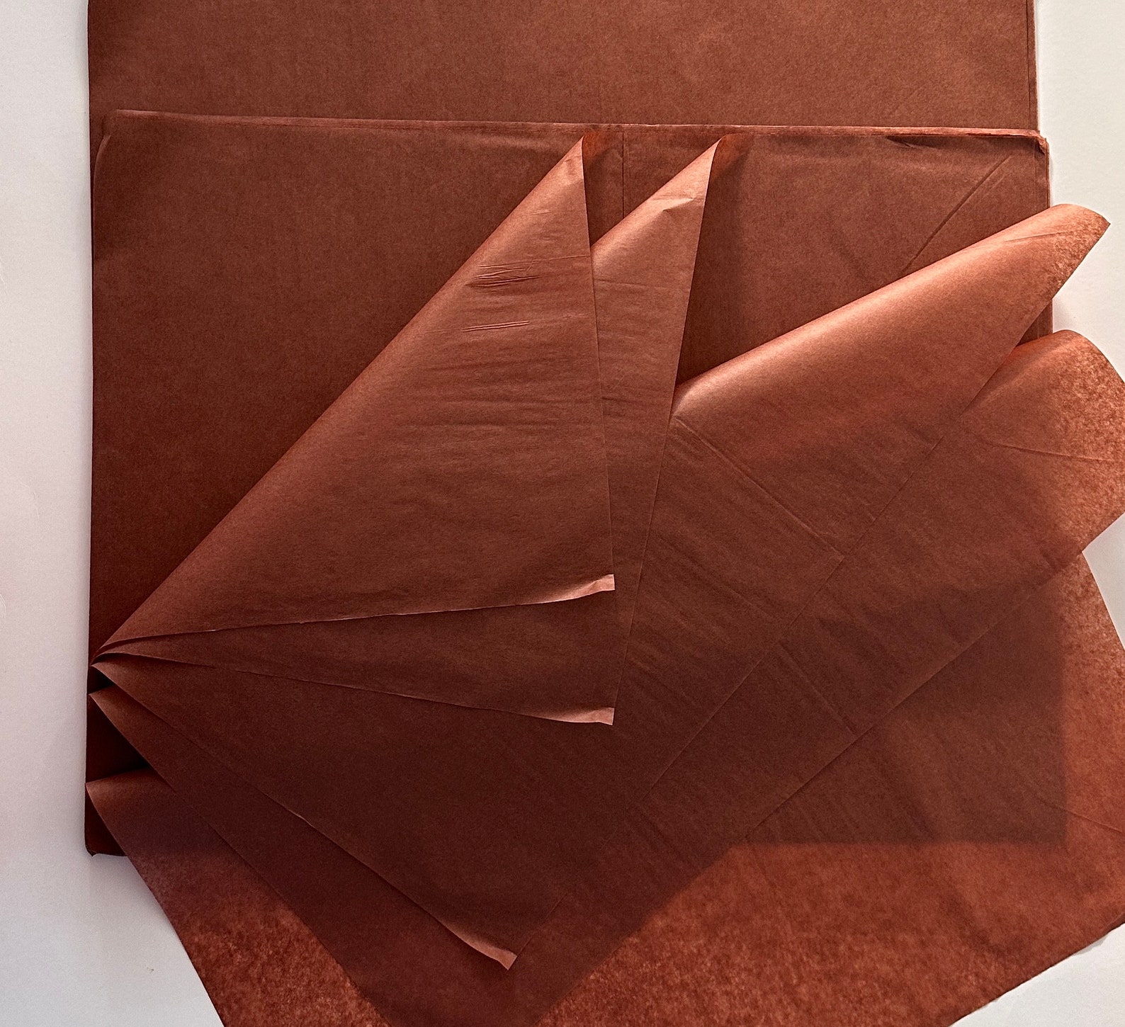 Raw Sienna Tissue Paper: Brown Gift Wrap, Arts & Crafts (20x30") - Etsy