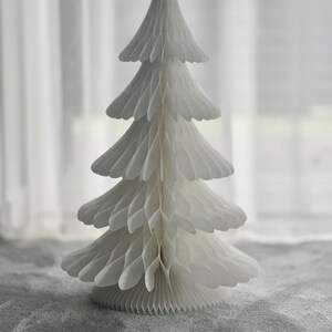 Extra-large Paper Honeycomb Christmas Tree – Vintage Style, Reusable ...