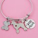 Dog Mom Bracelet Dog Charm Bracelet Custom Dog Bracelet - Etsy