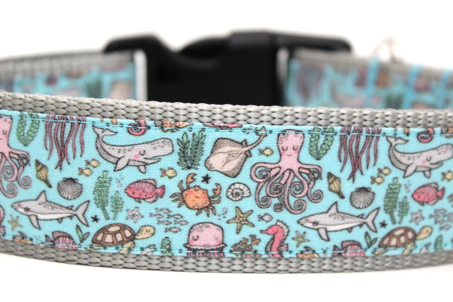Ocean Dog Collar 3/4 1 or 1.5 Summer Dog - Etsy