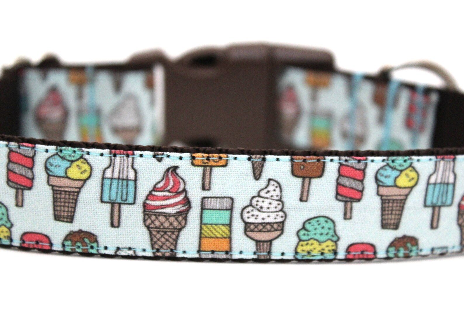 Summer Dog Collar 3/4 or 1 Ice Cream Dog Collar - Etsy