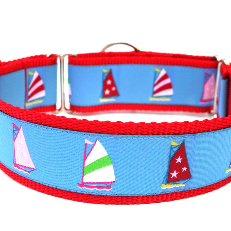 Nautical Dog Collars - Etsy