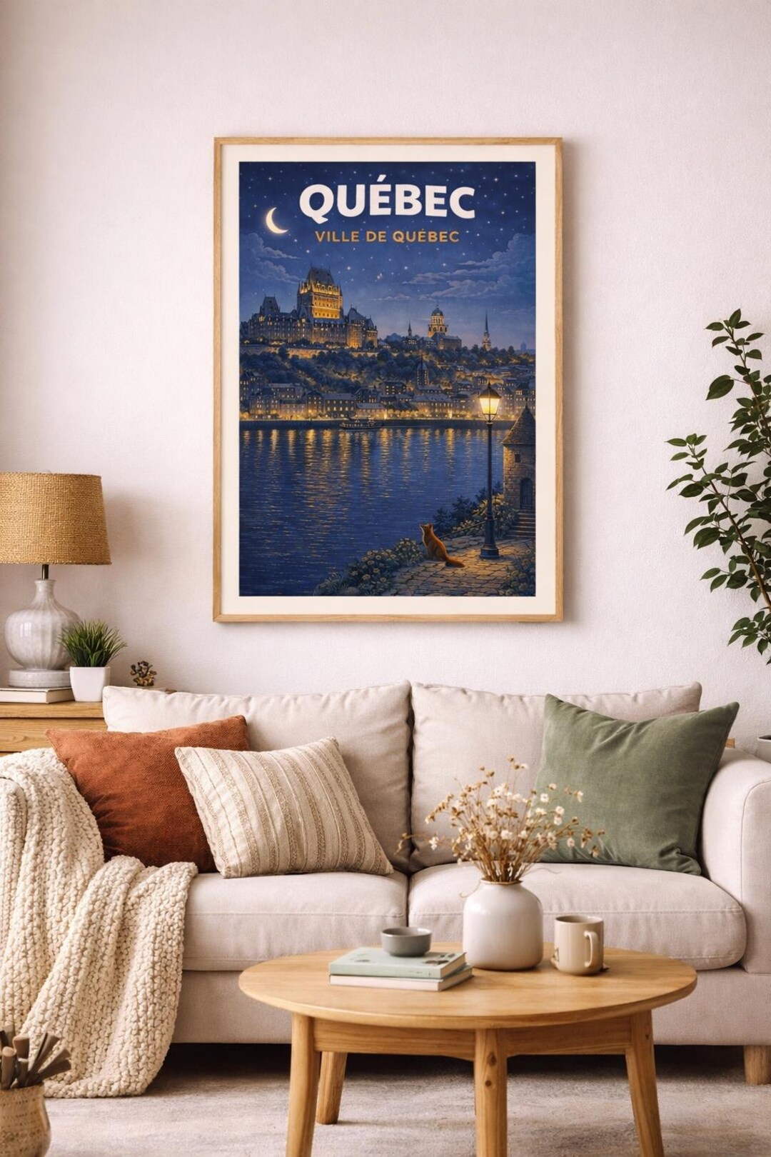 Vintage Quebec Wall Art Digital Download - Etsy