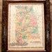 Michigan State Map Print of an 1853 Map on Parchment Paper - Etsy