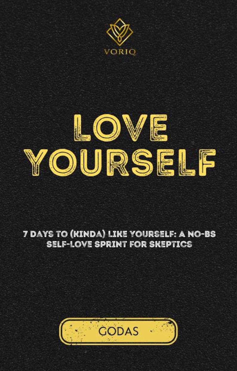 Self-love Workbook: 7-day Reset for Inner Critics (digital PDF) - Etsy