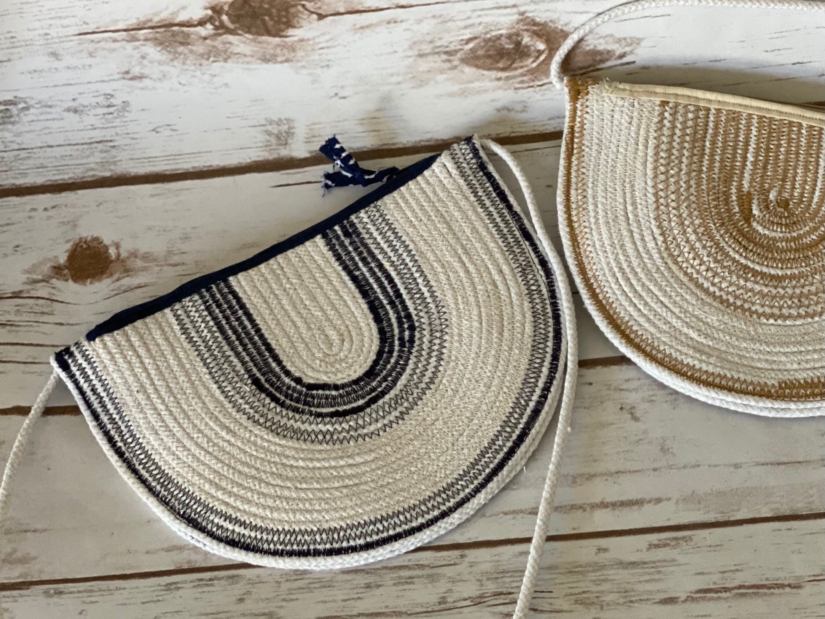 Blue, Rainbow, Rope, Purse, Bag, Crossbody, Beach, Bag, Summer, Coin ...