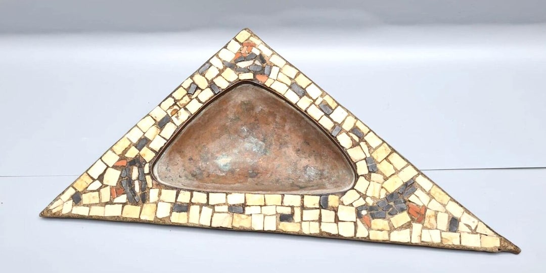 Thebidder Presents: David Malka (israel) Vint Signed Ashtray Bowl ...