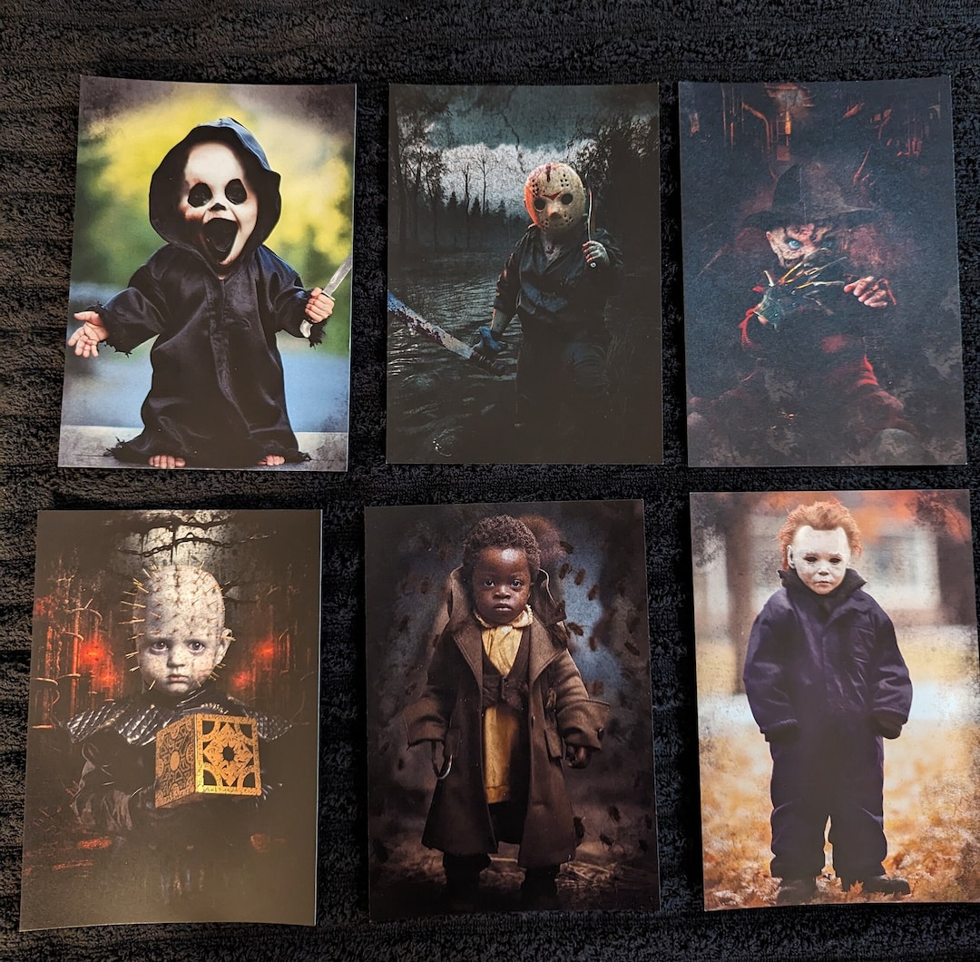Creepy Cuties Present Horror Icons When They Were Kids. Single Image or ...