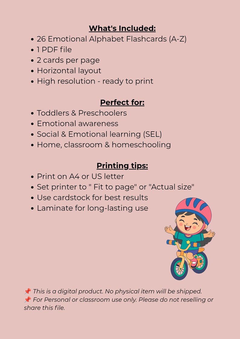 Emotional Alphabet Flashcards A-Z | Fellings & Emotions for Kids ...