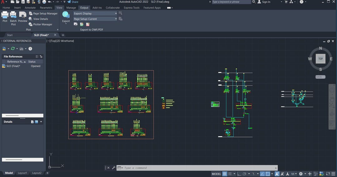 Electrical SLD Autocad Drawing – Single Line Diagram (DWG) - Etsy Australia