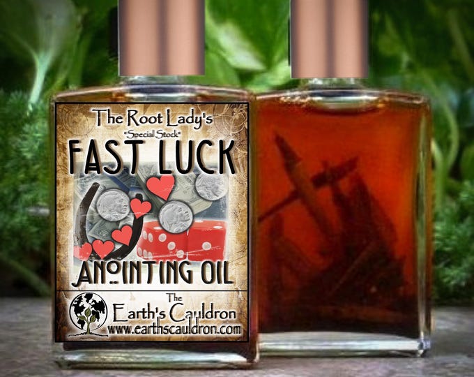 Fast Luck ~ Spell and Anointing Oil, Ritual Oil, Intention Oil, 100% ...