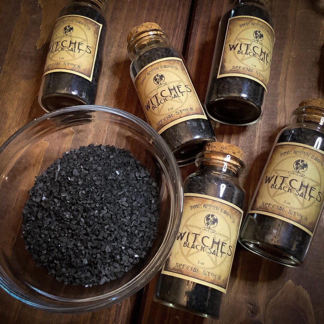 Witches Black Salt ~ Protection, Purification, Banishing, Circle ...