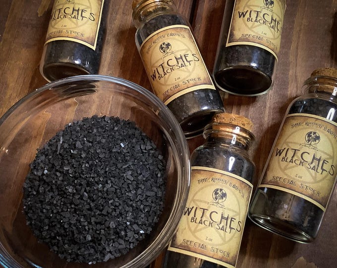 Witches Black Salt ~ Protection, Purification, Banishing, Circle ...