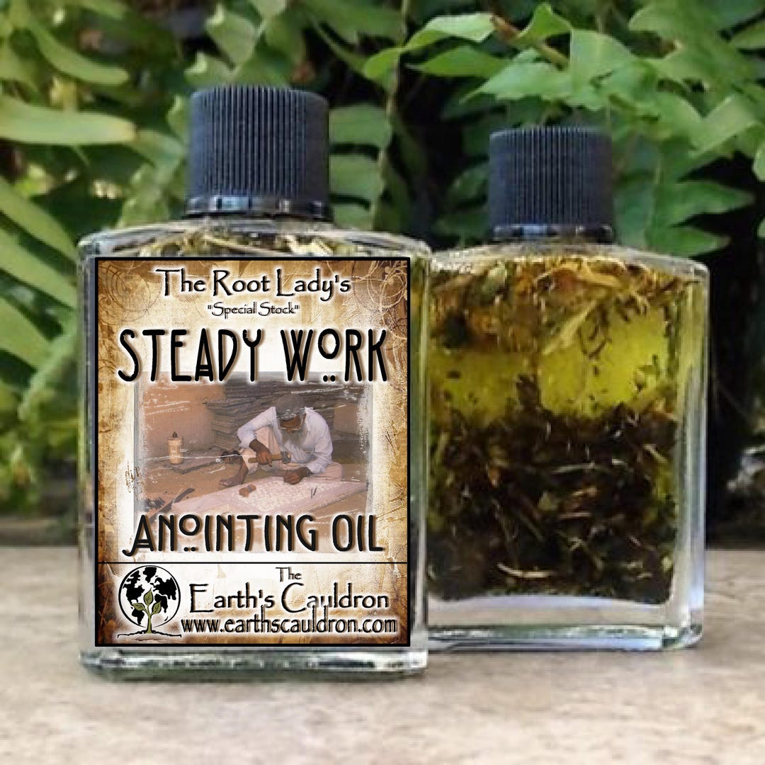 Steady Work ~ Job Success ~ Spell and Anointing Oil, Ritual Oil ...