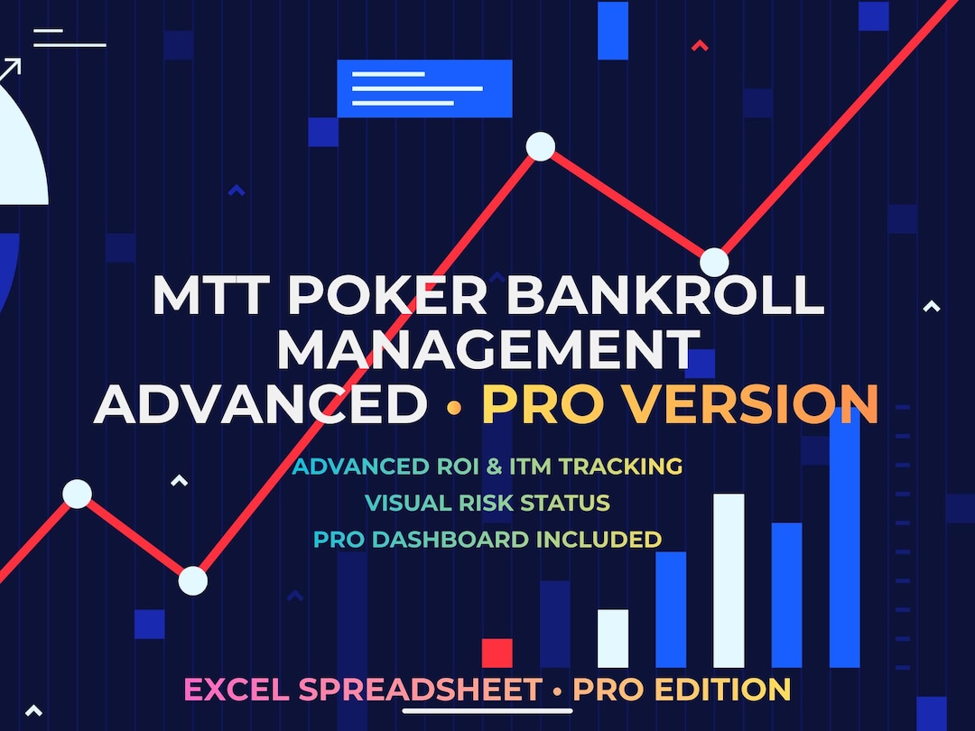 MTT Poker Bankroll Tracker Pro – Advanced Excel Dashboard, ROI & ITM ...