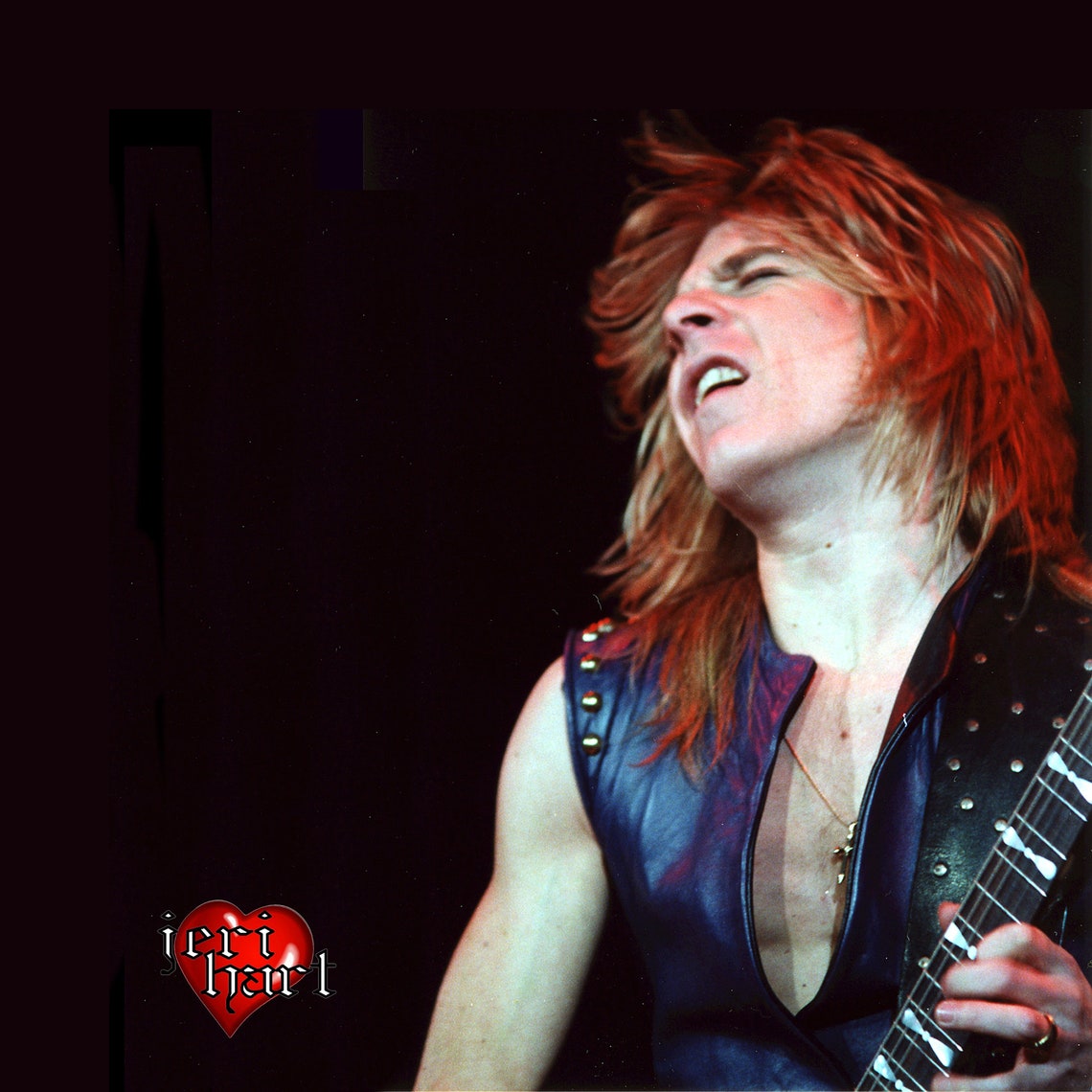 Randy Rhoads Polka Dot V Replica Guitar Strap Full Length | Etsy