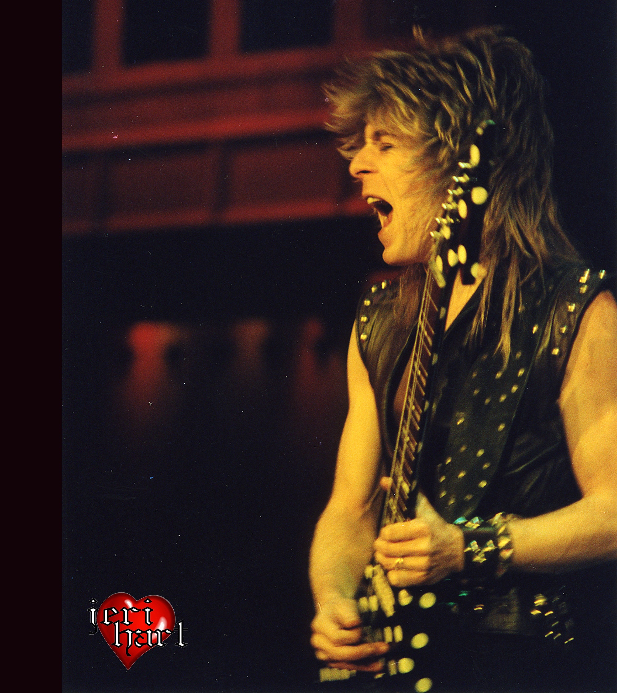 Randy Rhoads Polka Dot V Replica Guitar Strap, Full Length Strap - Etsy