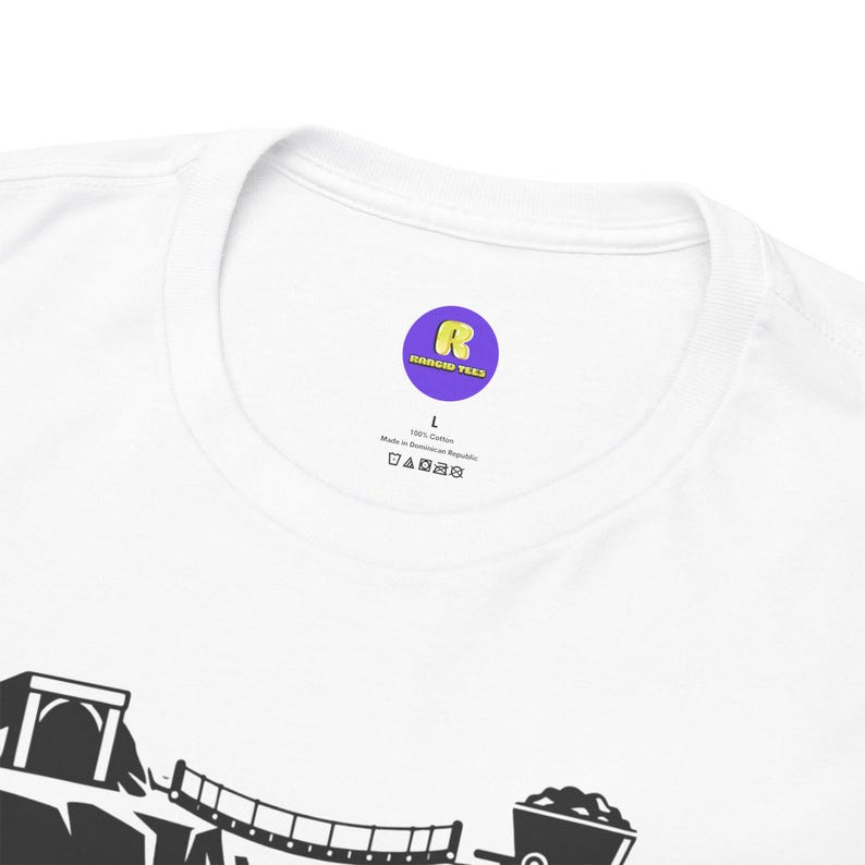 Ore-chasm Bridge Illustration T-shirt | Mining Logo, Canyon Graphic - Etsy