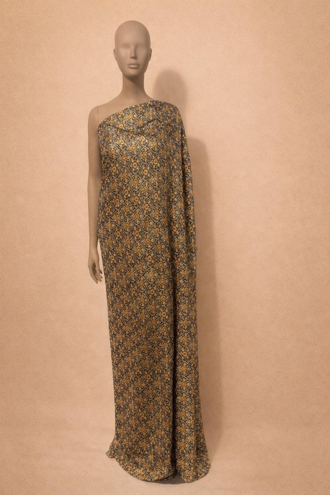 Teal Blue Bridal Dirac Fabric | Unsewn Wedding Dirac | Luxury ...