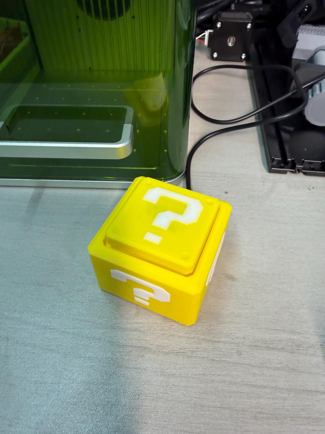 Mario Coin Block Action Button Cover for Xtool F1 & F2 Lasers - Etsy