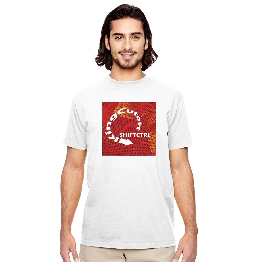 King Cutoff Album Cover T-shirt - SHIFTCTRL Unisex Organic Cotton Tee ...