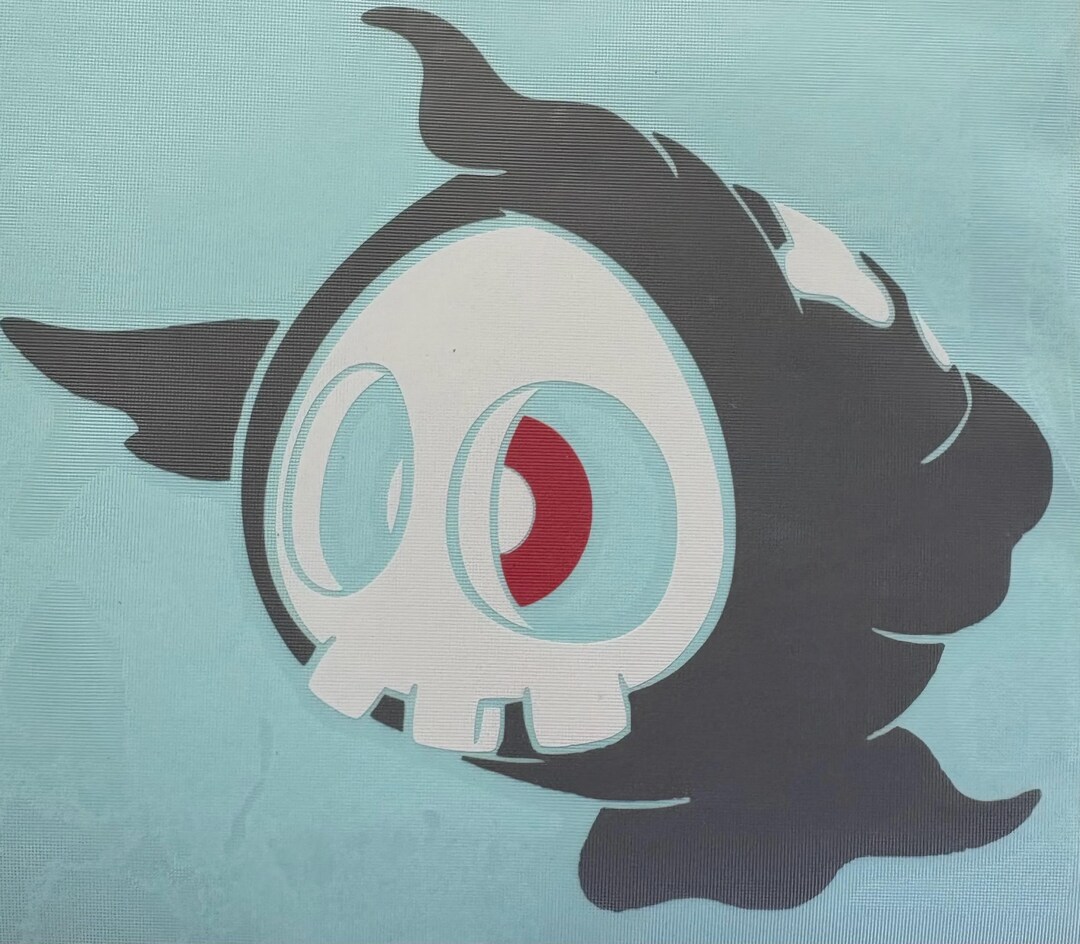 6" Dusty Skull 2 Poke Vinyl Decal - Etsy