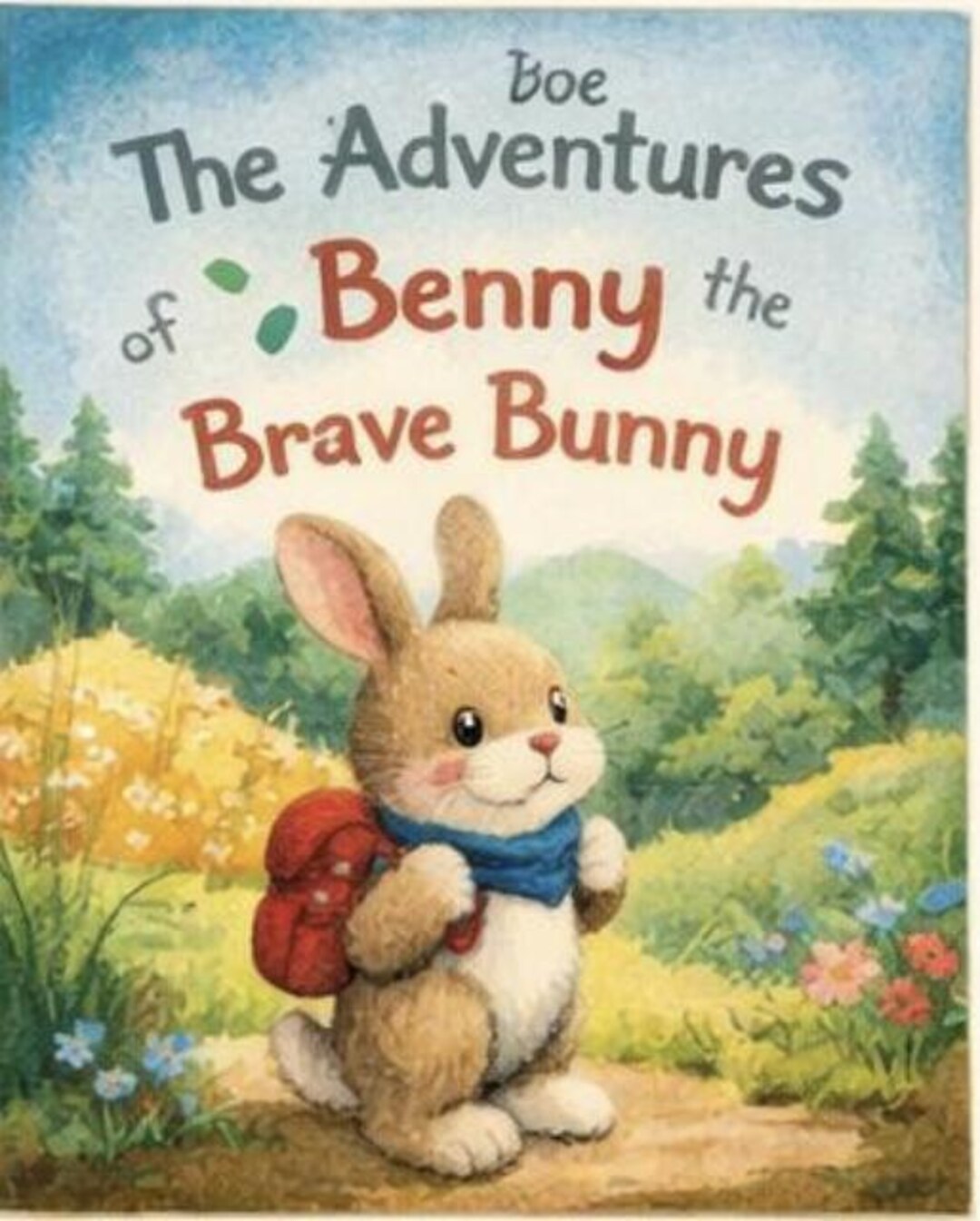The Adventures of Benny the Brave Bunny is a Great Read for Kids - Etsy