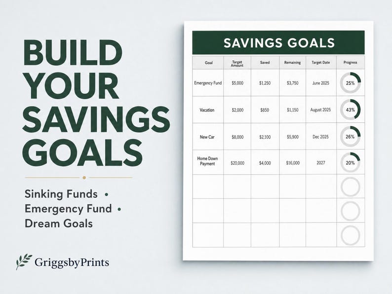 Paycheck Budget Google Sheets Template Bill Tracker Printable Planner ...