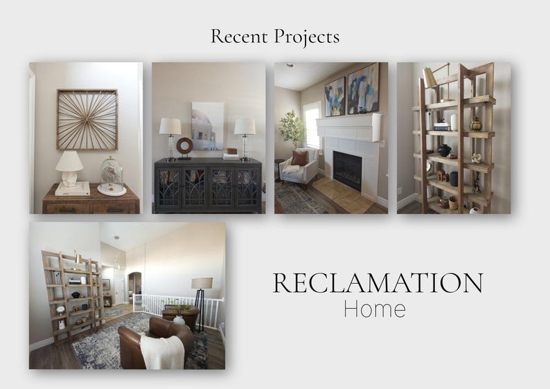 Neutral Home Office Design Plan | Digital Interior Design Guide (PDF ...