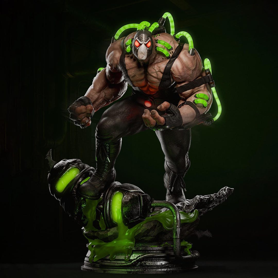Bane STL | 1/6 Scale | 3D Print File Model Download - Etsy