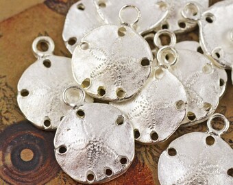 Sand Dollar Charm | Etsy