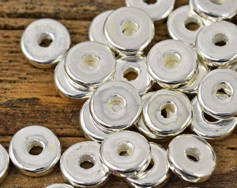 Silver Washer | Etsy