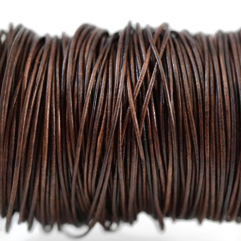 1mm Leather Cord - Etsy