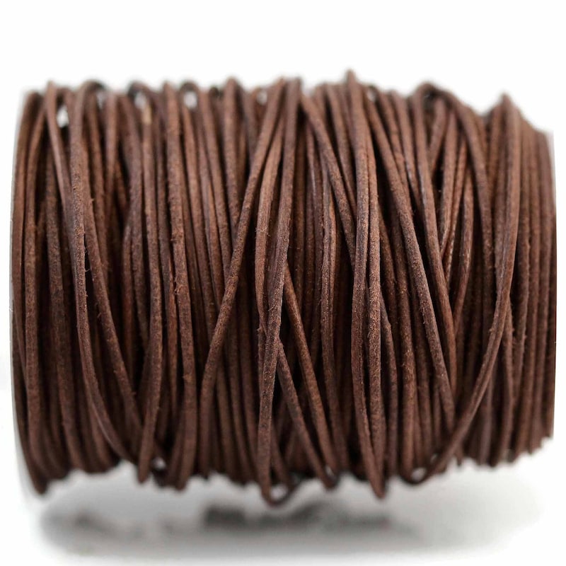 Leather Cord Necklace - Etsy