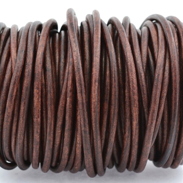 Brown Leather Cord - Etsy