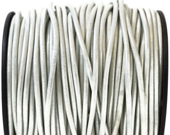 Pearl Leather Cord - Etsy